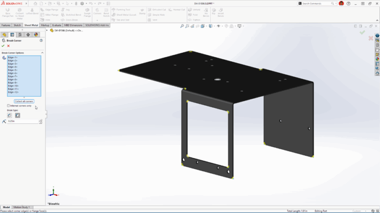 SOLIDWORKS 2026 - Sheet Metal & Structure Systems Features
