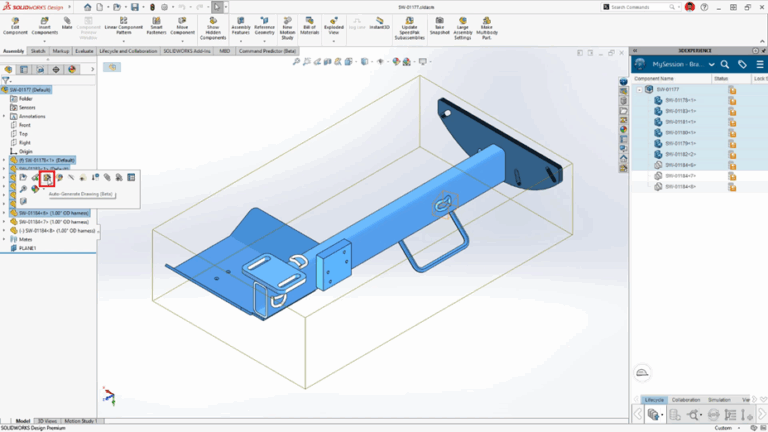 Auto Generate Drawing in SOLIDWORKS 2026: When AI Finally Does the Work ...